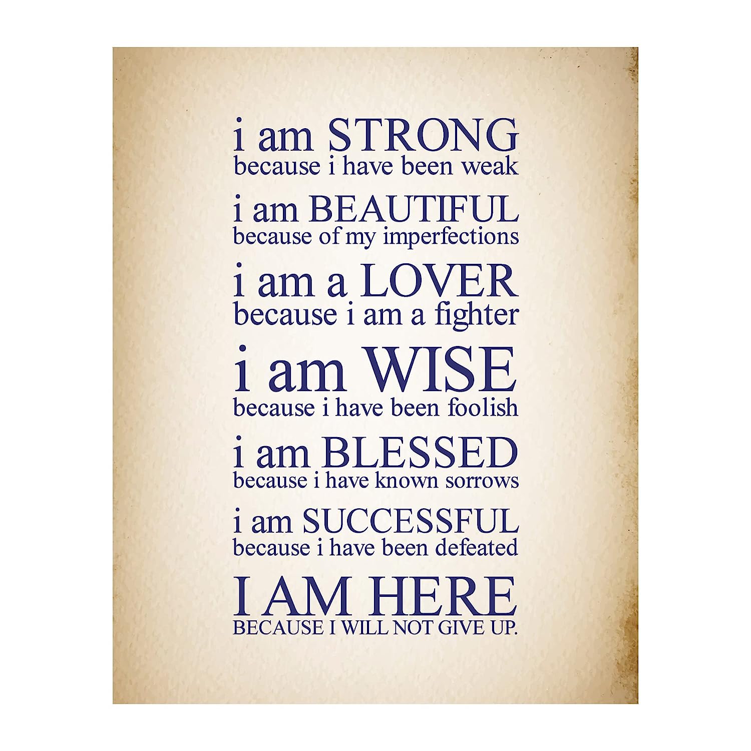 Because I Am Strong